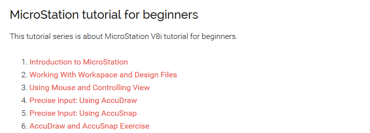 How To Learn Bentley Microstation Online For Free